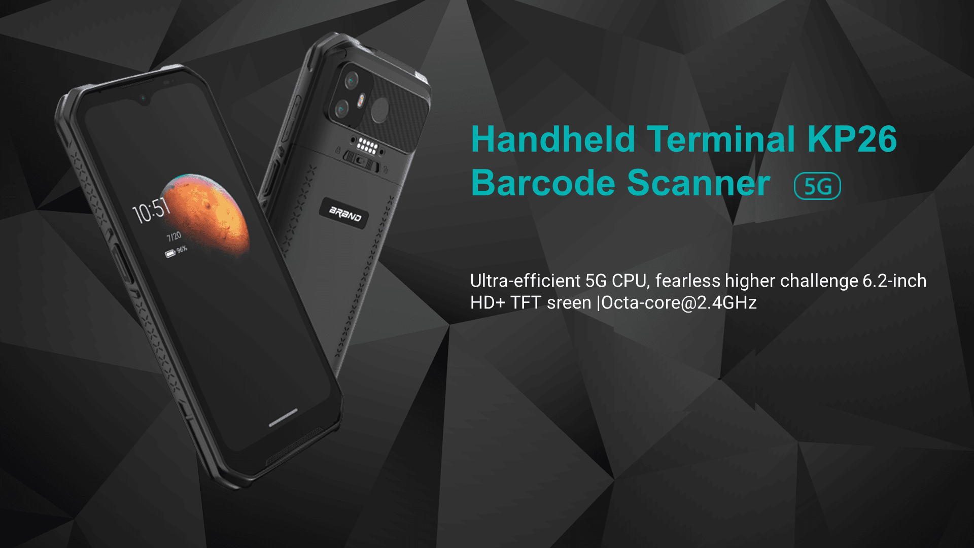 5G Android handheld scanner kp26