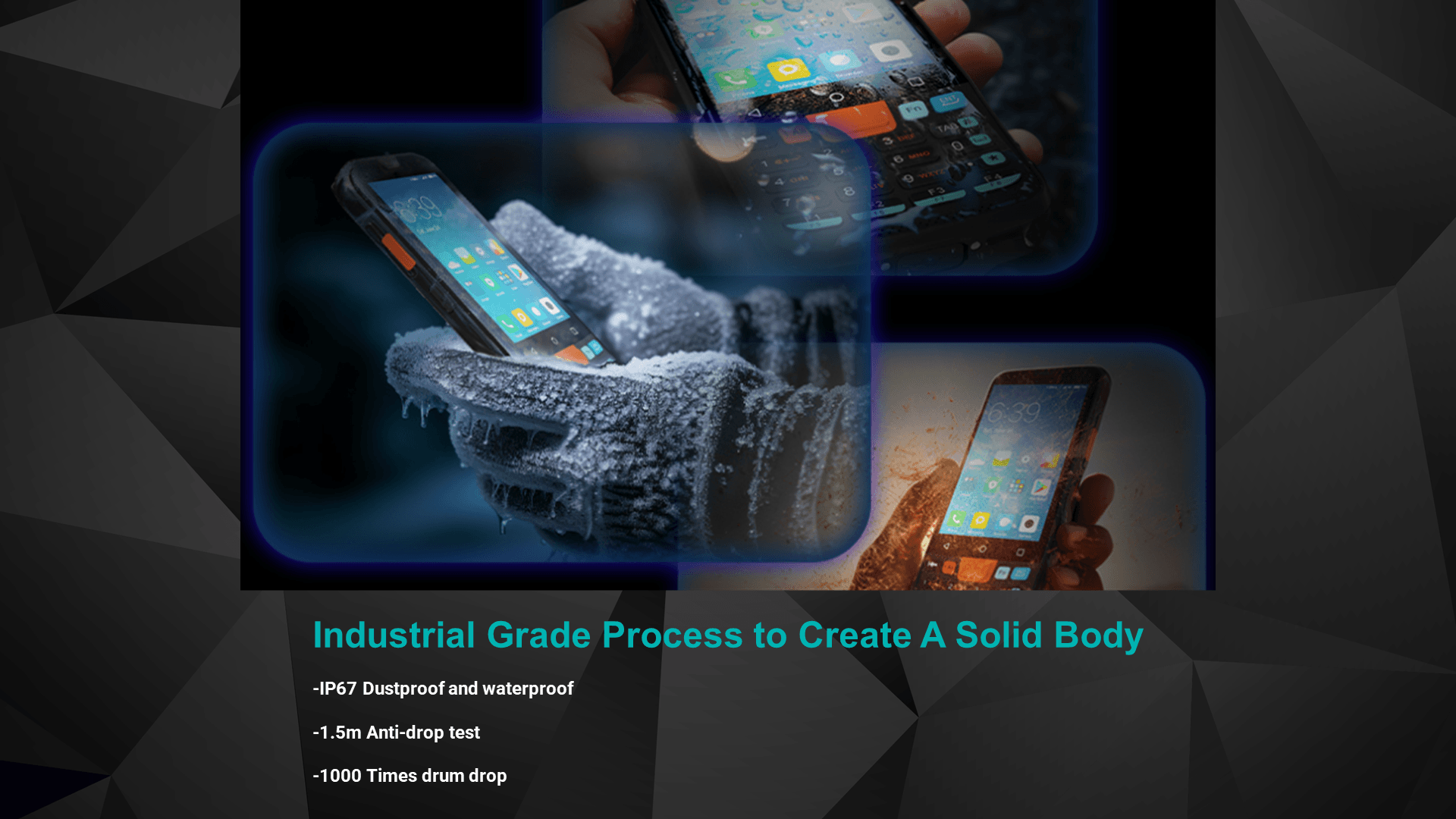 Android Barcode Scanner PDA with Keyboard KP36