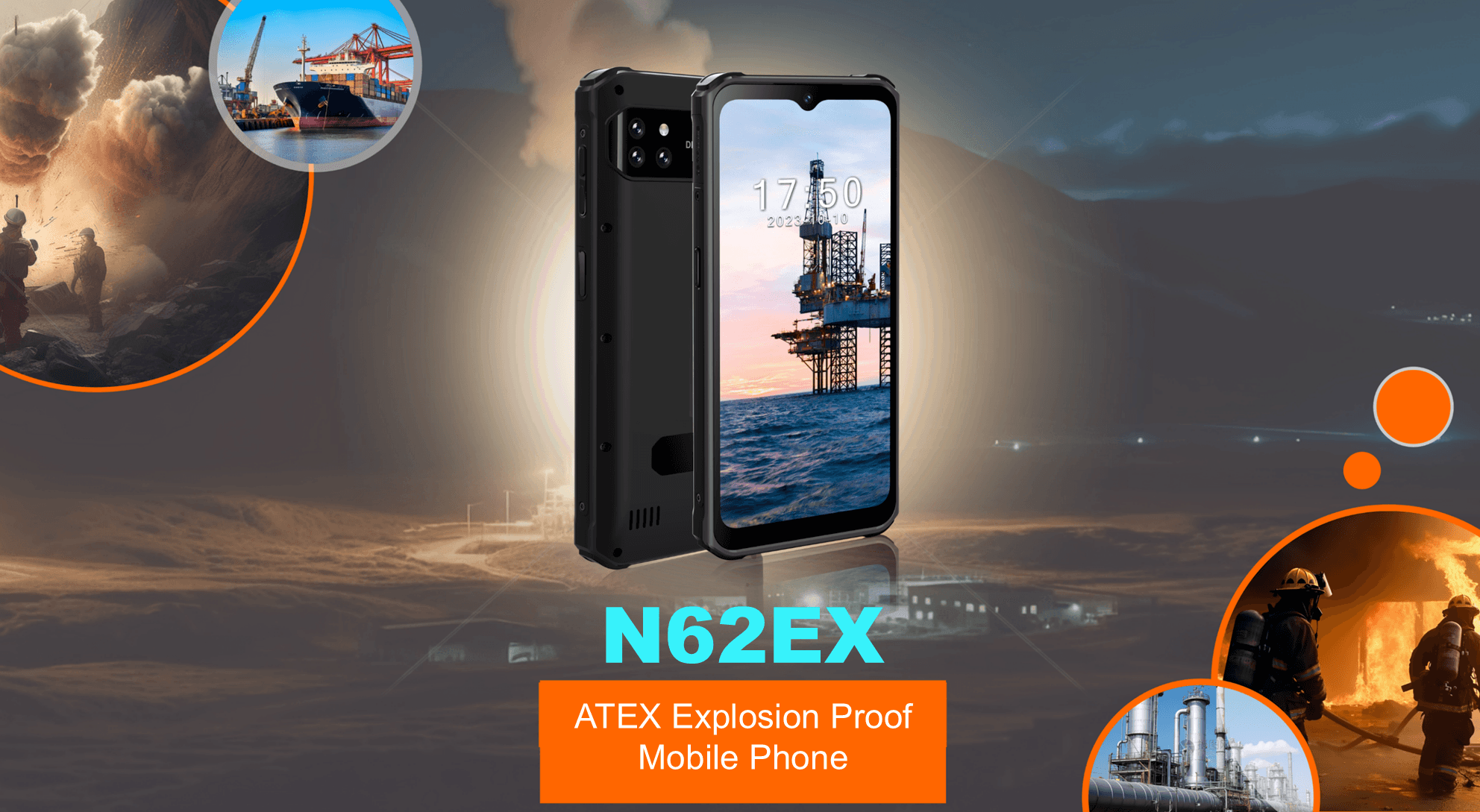 Intrinsically safe explosion - proof Mobile Phone N62EX