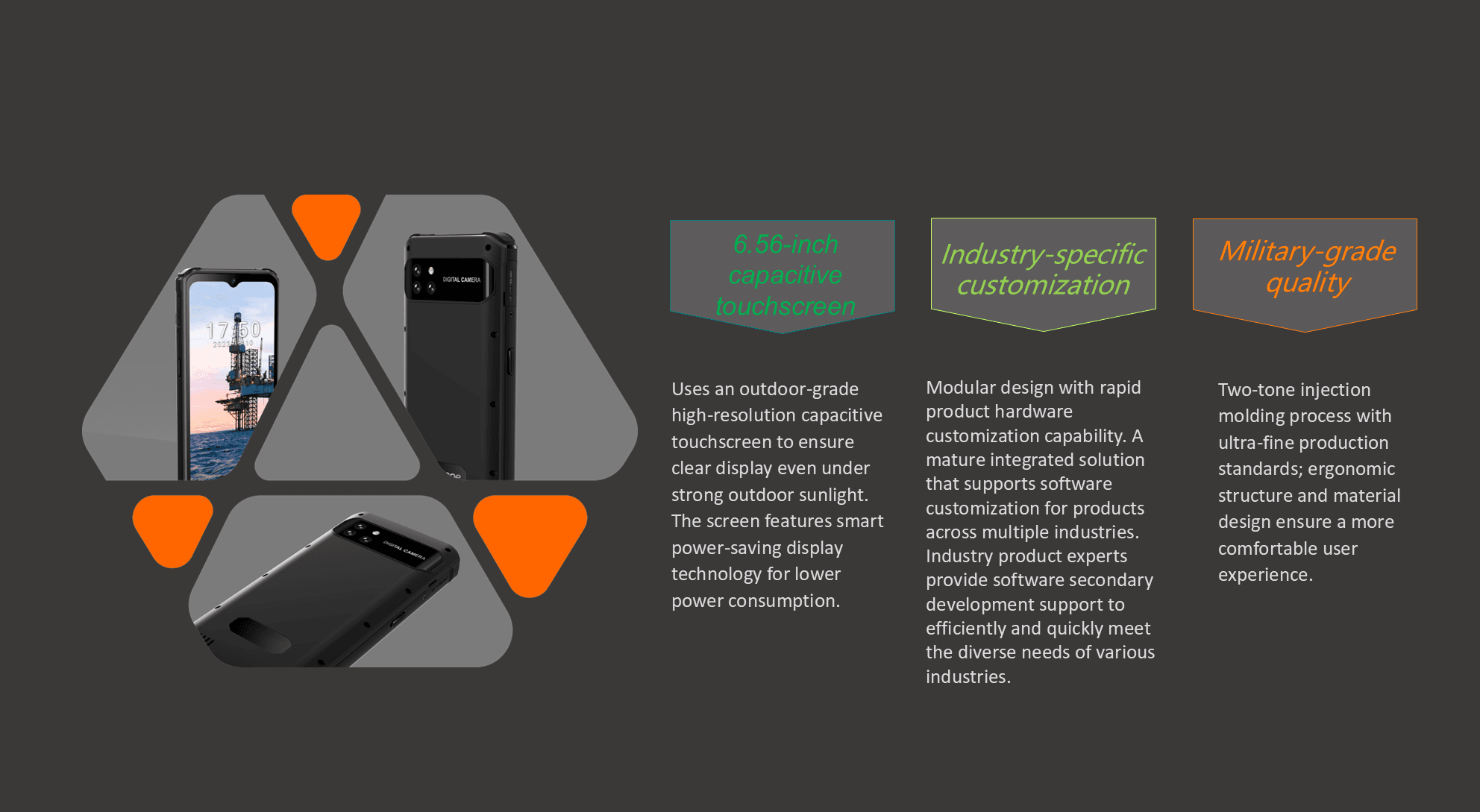 Intrinsically safe explosion - proof Mobile Phone N62EX
