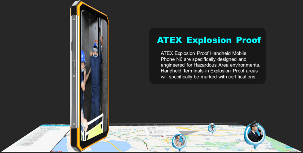 ATEX Explosion Proof 5G Smartphone N63EX
