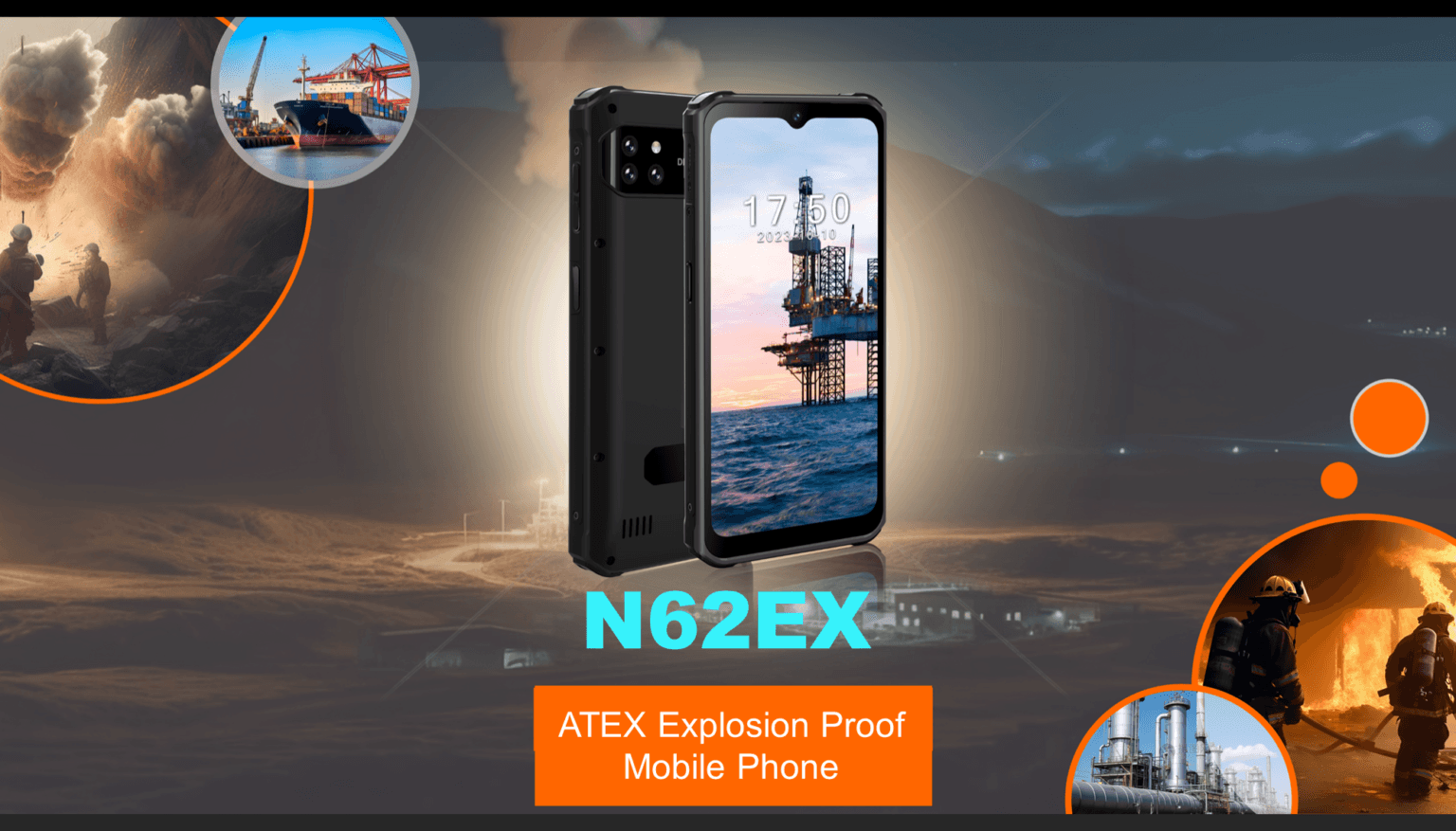Intrinsically Safe Explosion - Proof Mobile Phone N62EX